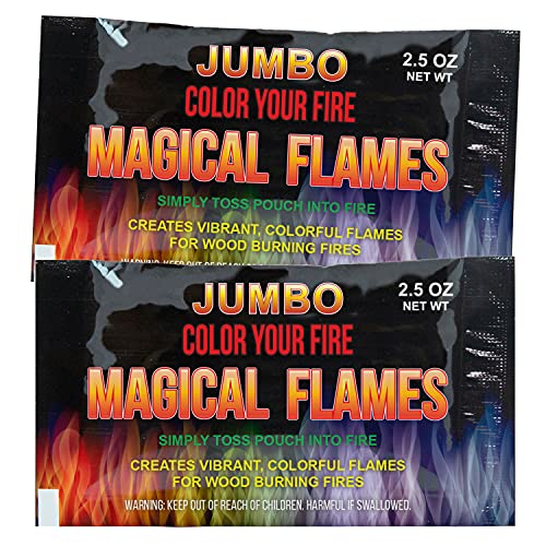 Magical Flames Fire Color Changing Packets - Fire Pit, Campfires ...
