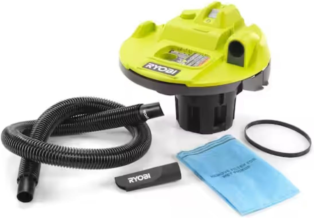 Amazon.com: RYOBI 18-Volt ONE+ 3 Gal Project Wet/Dry Vacuum Blower ...