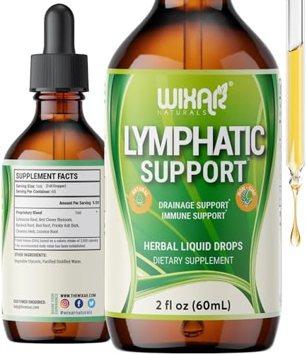 Amazon.com: USDA Organic Lymphatic Drainage Supplement - Echinacea ...
