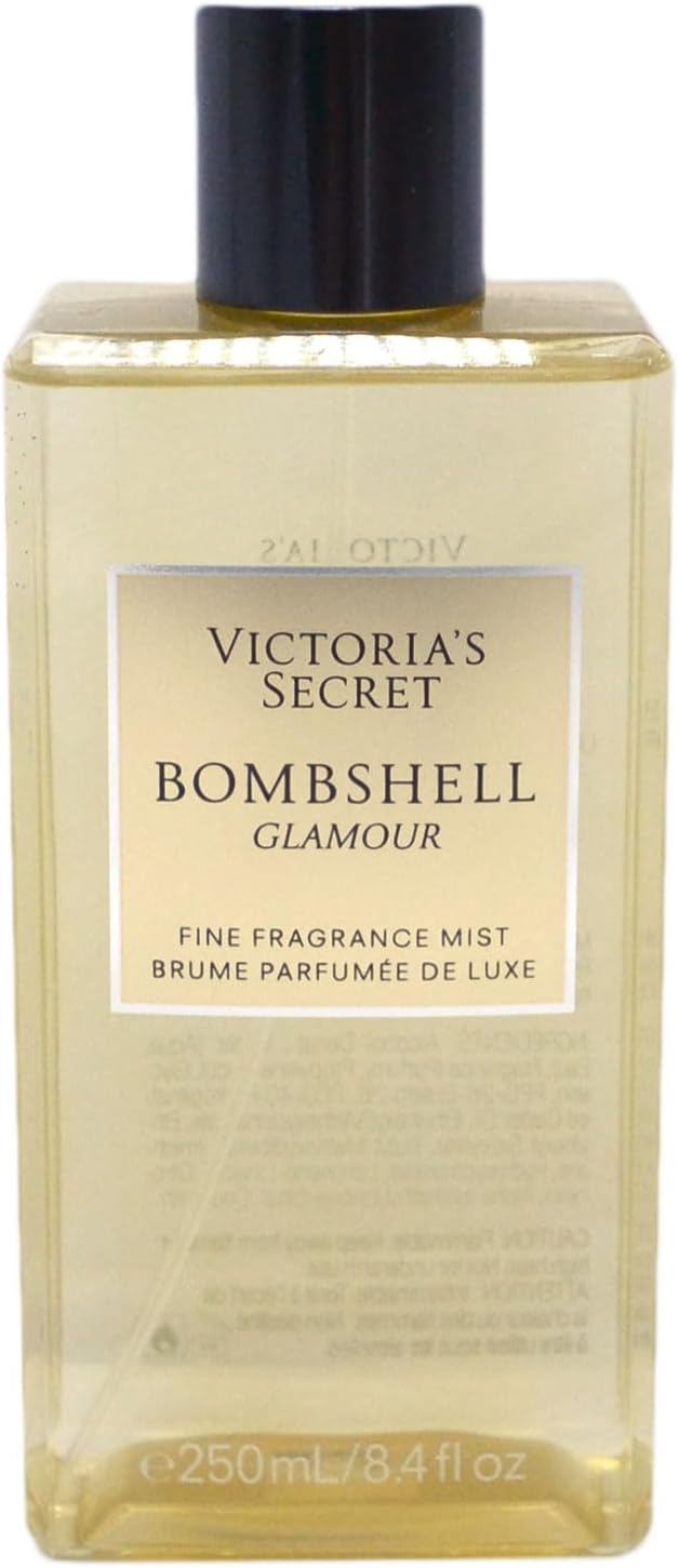 Amazon.com : Victoria's Secret Bombshell Glamour Fine Fragrance Mist 8. ...