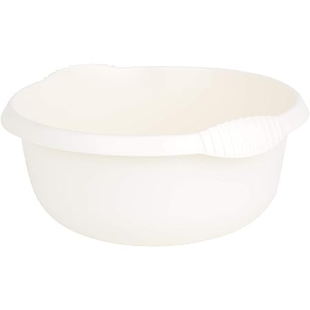 High Grade Large Circular Washing Up Bowl in Silver : Amazon.co.uk ...