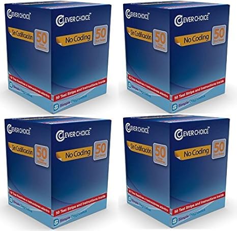 Amazon.com: Clever Choice Auto-Code Voice+ Test Strips 200ct. Bundle ...