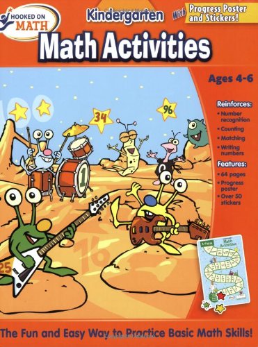 Hooked on Math Kindergarten Math Activities Workbook : Hooked on ...