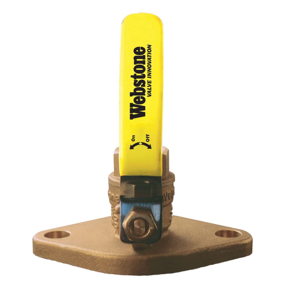 Webstone H-50403 The Isolator Full Port Forged Brass Uni-Flange Ball ...