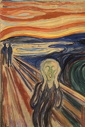 Amazon.com: The Scream, Edvard Munch. Ruled journal: 160 Lined / ruled ...