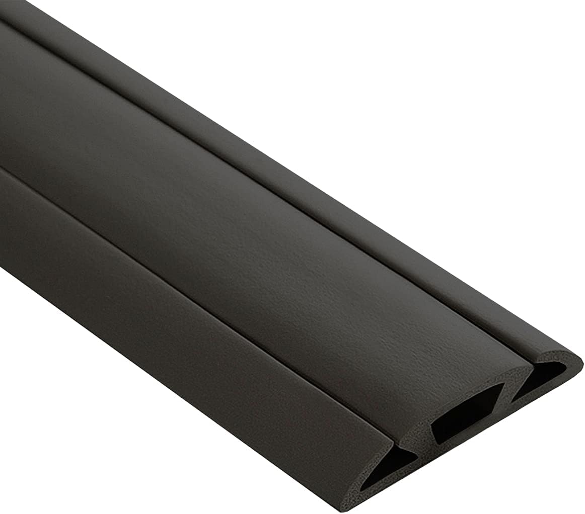 UT Wire UTW-CP501-BK 5-Feet Cord Protector with 3-Channels, Black ...