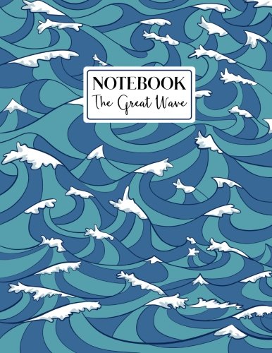 The Great Wave Notebook: Notebook, Journal, 8.5 x 11 Writing Pad ...