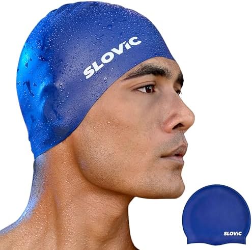 Buy Slovic Swimming Goggles & Cap Combo | Anti-Fog Swimming Goggles for ...