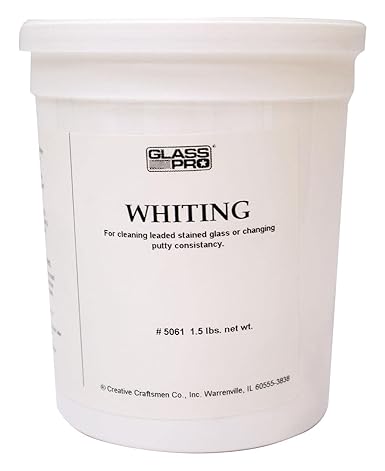 Amazon.com: Stained Glass Whiting Powder - 1.5 lbs : Arts, Crafts & Sewing