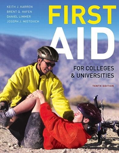 First Aid for Colleges and Universities (10th Edition): Karren Ph.D ...