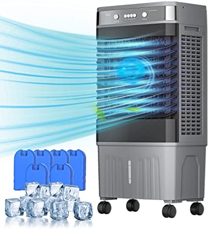 Amazon.com: Evaporative Air Cooler, 3 In 1 Air Cooler for Room ...