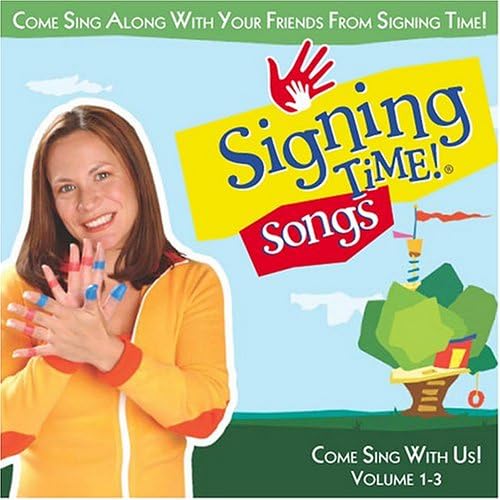Signing Time Songs Volumes 1-3 CD | Amazon.com.br