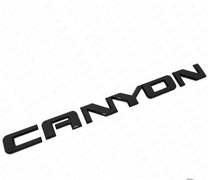 Amazon.com: 1Pc Canyon Emblem Front Side Door Rear Liftgate Tailgate ...