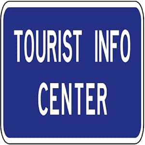 Amazon.com: Street & Traffic Sign Wall Decals - Tourist Info Center ...