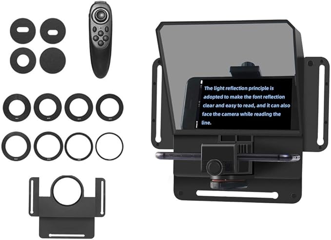 Amazon.com : AMBITFUL Teleprompter Mobile Phone DSLR Camera Inscription ...