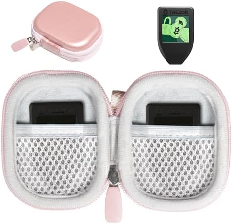 Amazon.com: CaseSack Bitcoin Case for Trezor Safe 5, Safe 3, Model T ...