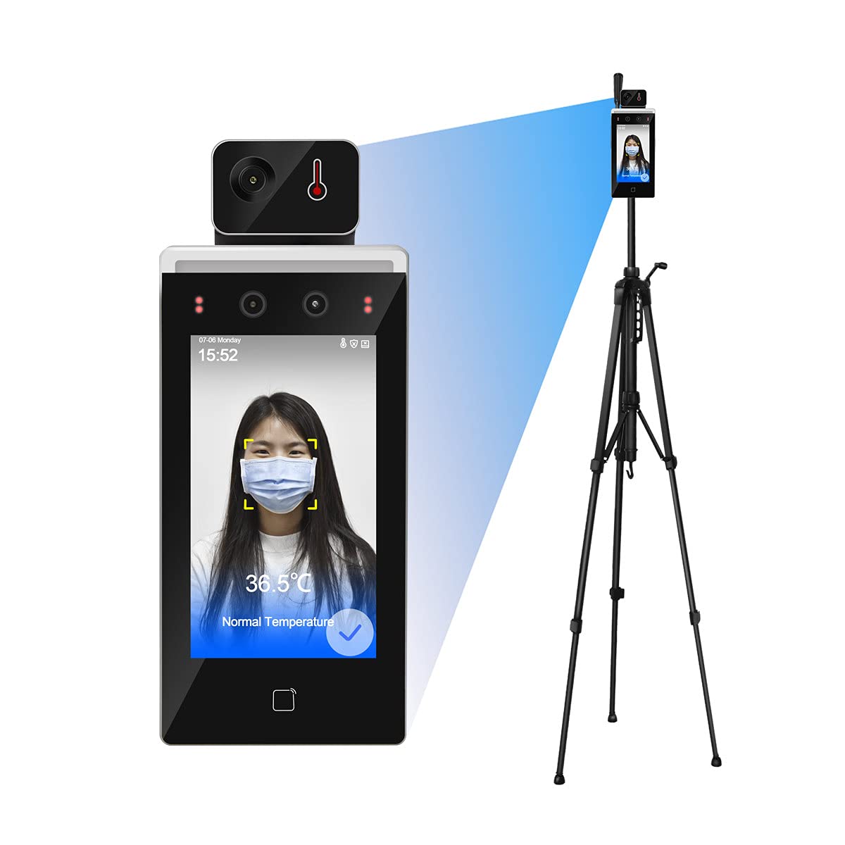 Buy Face Recognition Temperature Measurement System OEM Hikvision DS ...