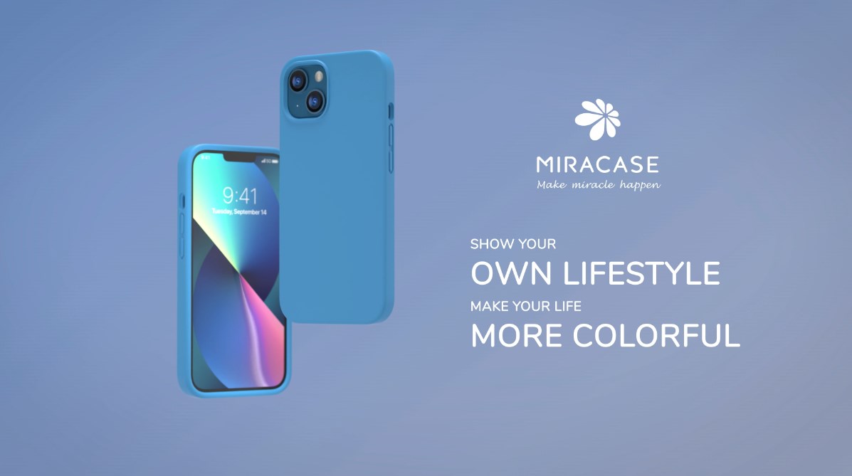 Miracase Designed for iPhone 13 Case with Screen Protector