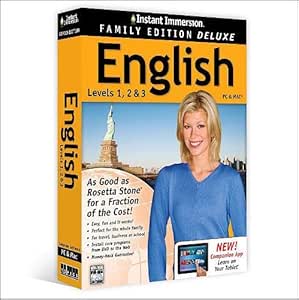 Amazon.com: Instant Immersion English: Levels 1, 2 & 3 Family Edition ...
