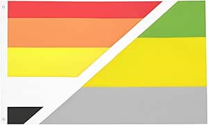 Amazon.com : Lithromantic Flag Outdoor Flag 3x5ft Double Sided Flags ...