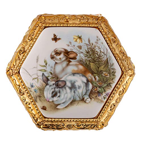 Amazon.com: Splendid Hexagon Music Box/Jewelry Box with detailed ...