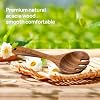 Amazon.com: TANAAB Kitchen Wooden Spoons Utensils Set for Cooking, 5 ...