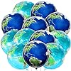 Amazon.com: KatchOn, Globe Balloons for Earth Day Decorations - Huge 22 ...