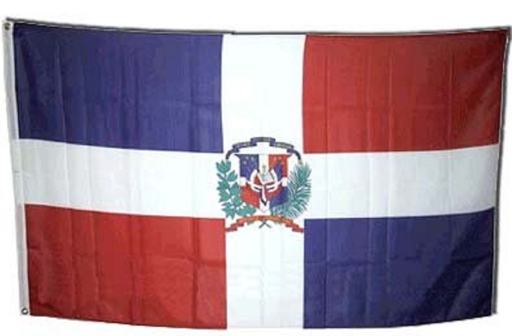 Snapklik.com : 3x5 Dominican Republic Flag 3x5 Banner Brass Grommets