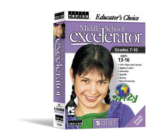 Middle School Excelerator: Topics Entertainment: 9781591502708: Amazon ...