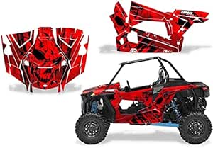 Amazon.com: AMR Racing UTV Graphics kit Sticker Decal Compatible with ...