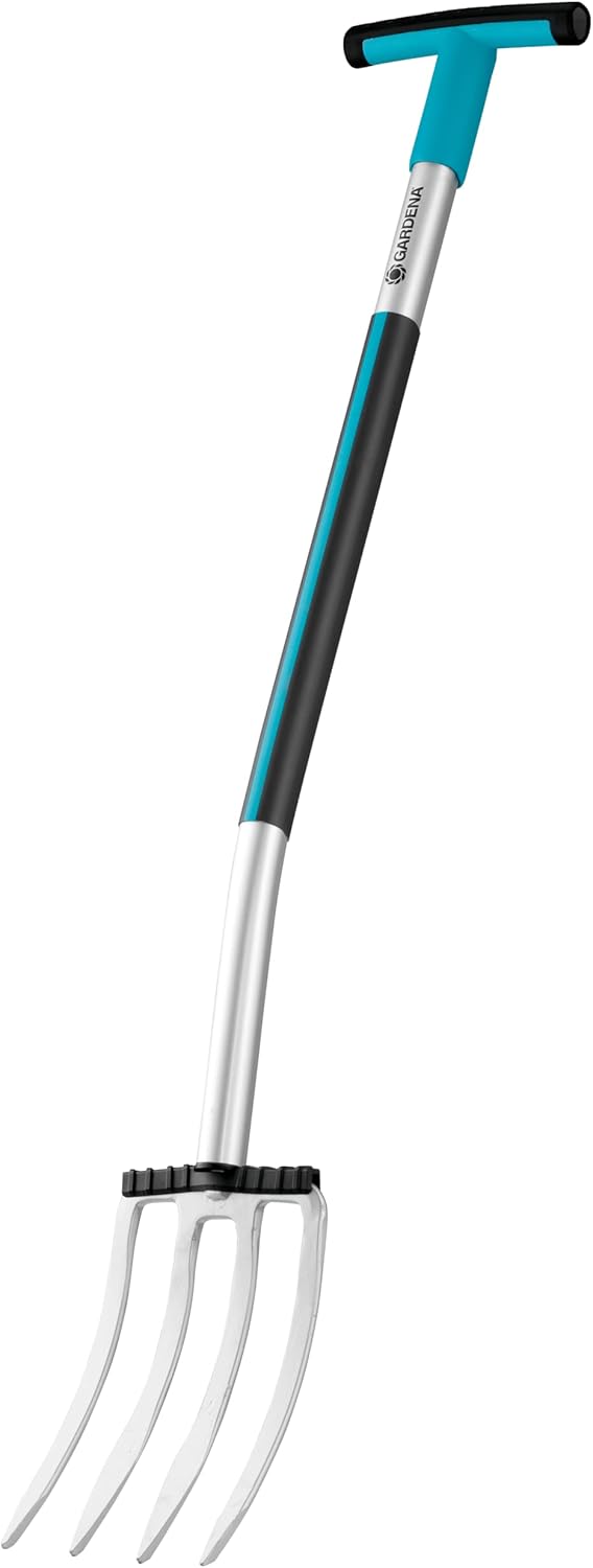 Amazon.com : Gardena Terraline Spading Fork and Efficiency for Your ...