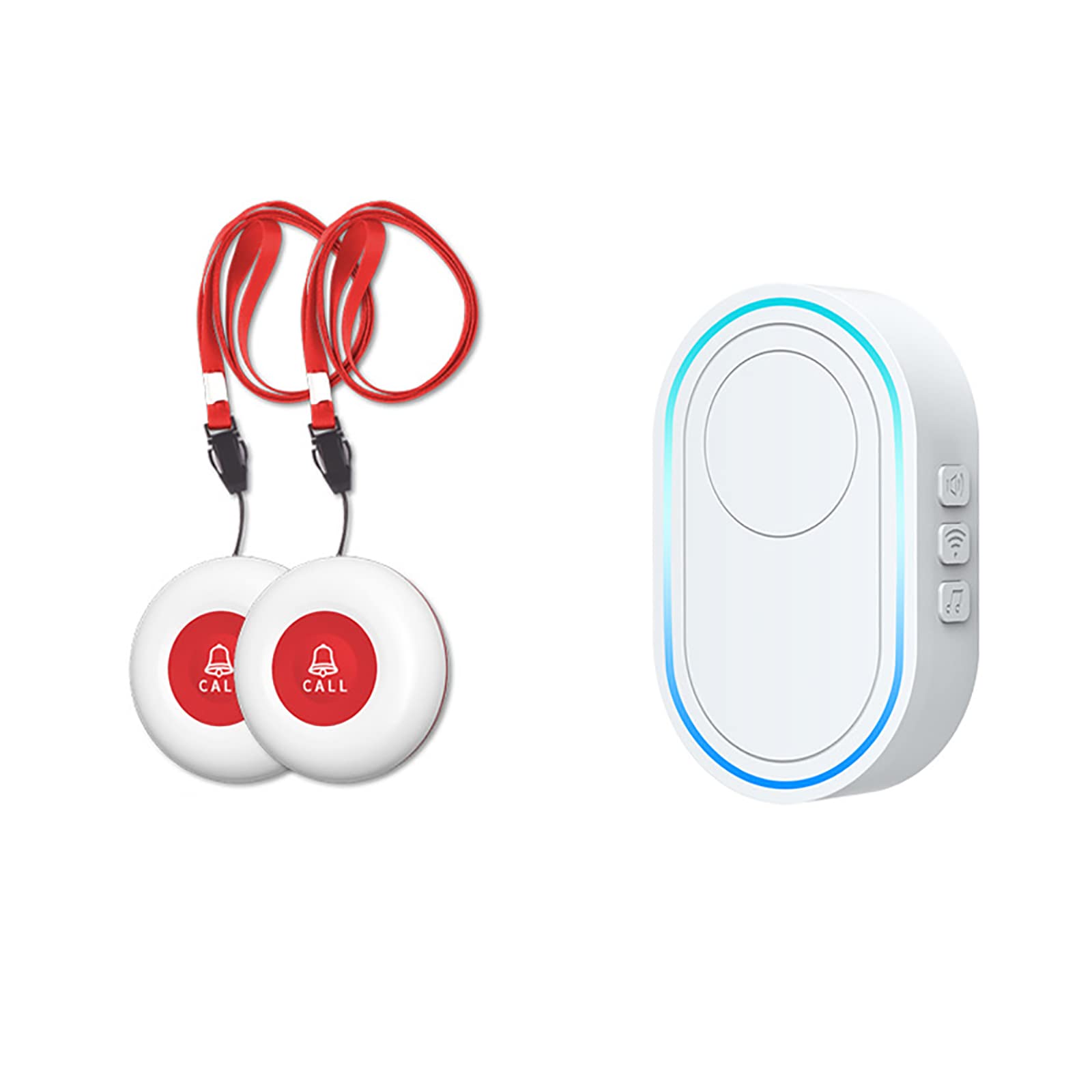 Buy Caregiver Pager Wireless Call Button System Personal Alert Panic ...