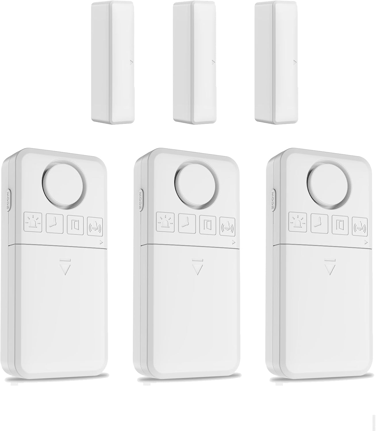 AMIR Door Alarm Sensor, Upgraded Wireless Door Open Chime with 130 dB ...