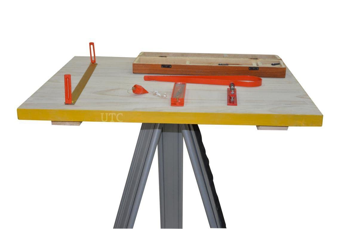 Ordinary Plane Table With Aluminum Stand And All Accessories Survey ...