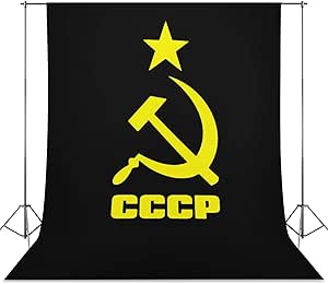 Amazon.com: CCCP Russian Backdrop Background for Photography Photo ...