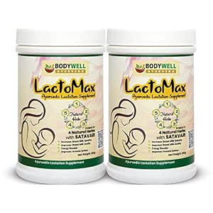 Buy BODYWELL Lactomax, Lactation Supplement, Shatavari with 4 natural ...