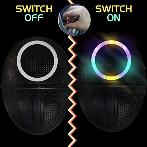 Original Cup Mask Round Lighted | With Led | Premium Quality | Cosplay ...
