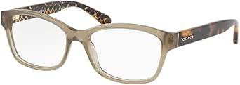 Coach HC6116 Eyeglass Frames 5508-52 - Olive Frame, Demo HC6116-5508-52 ...