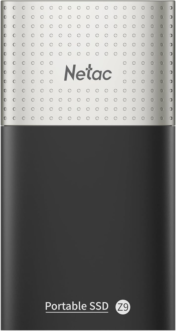 Amazon.com: Netac 250GB Portable SSD USB 3.2 Gen 2 (10 Gbps, Type-C ...