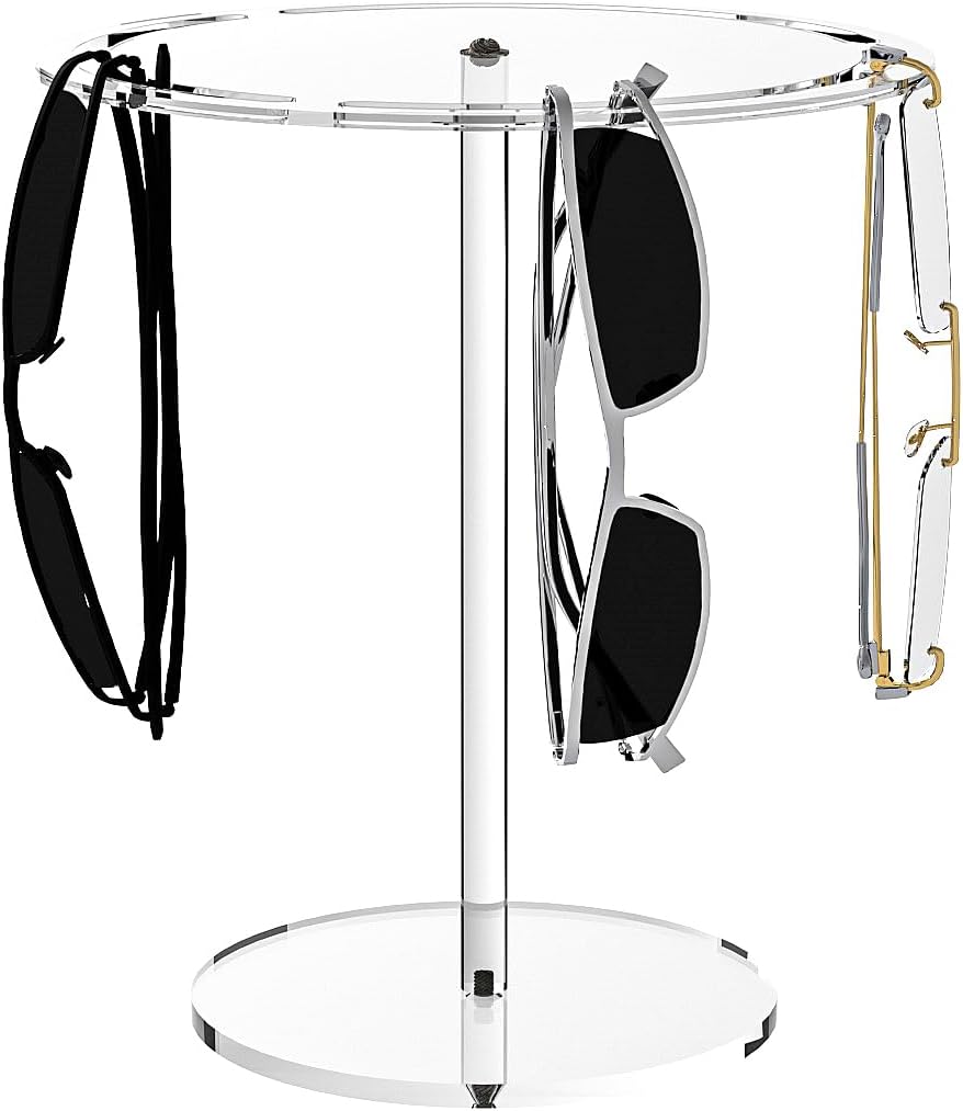 Amazon.com: Ausalivan Sunglasses Holder Stand 360 Rotating, Eyeglasses ...