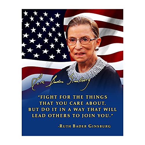 Amazon.com: Ruth Bader Ginsburg- Fight for the Things You Care About ...