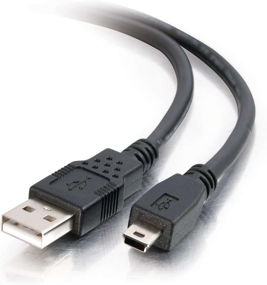 Amazon.com: C2G 27329 USB cable - 4 pin USB Type A (M) - mini-USB Type ...