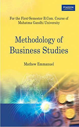 Amazon.com: Methodology and Perspectives of Business Studies eBook ...