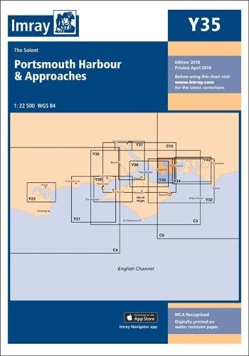 Imray Chart Y35 Laminated: Portsmouth Harbour and Approaches (Y Series ...