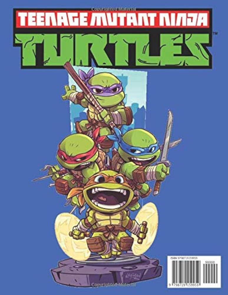 easy tmnt coloring pages