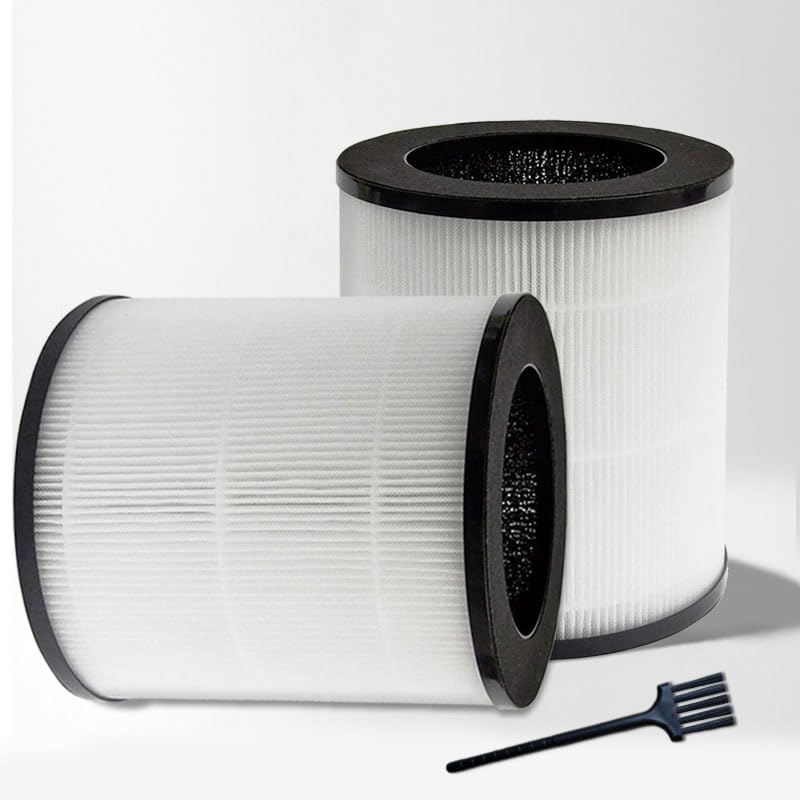 Amazon.com: C8 TRUE HEPA Filter SET * 2 Pack with Cleaning Brush ...