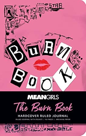 Amazon.com: Mean Girls: The Burn Book Hardcover Ruled Journal ...