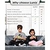 Lunix LX15 14pcs Modular Kids Play Couch, Child Sectional Sofa ...