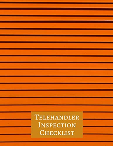 Amazon | Telehandler Inspection Checklist: Telescopic Handler Record ...