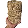 Amazon.com: ILIKEEC 328 Feet Jute Rope, 6mm 4-Ply Thick Jute Twine ...